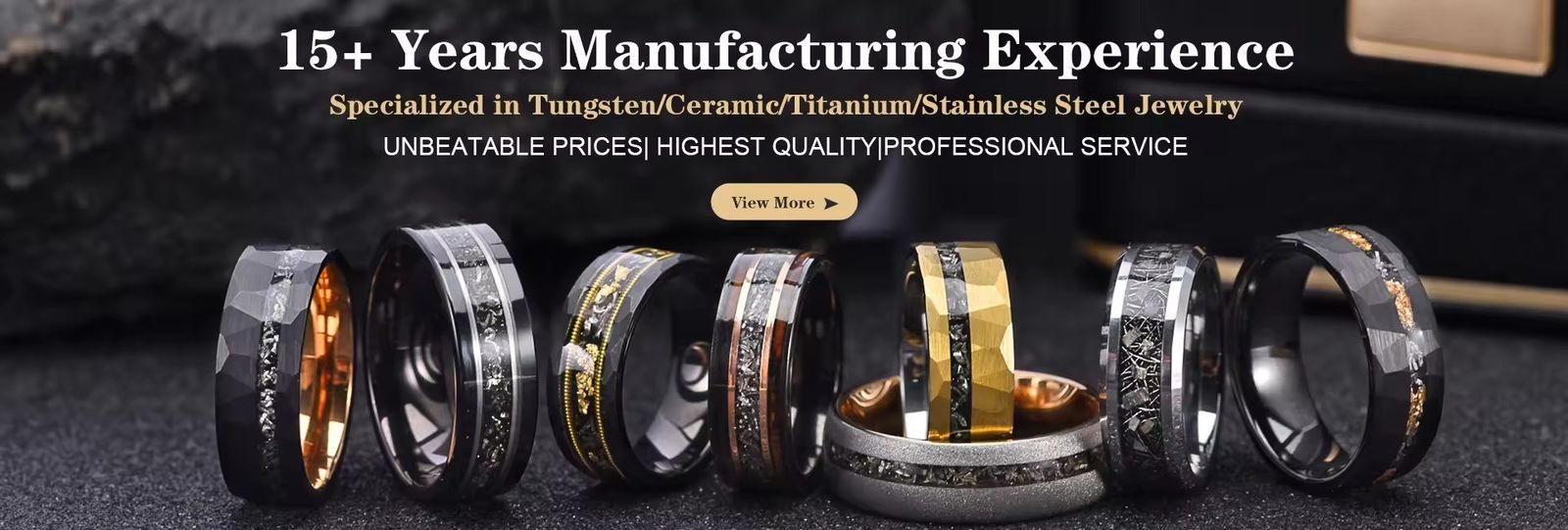 Tungsten Wedding Band Ring factory - Titanium Rings manufacturer from China